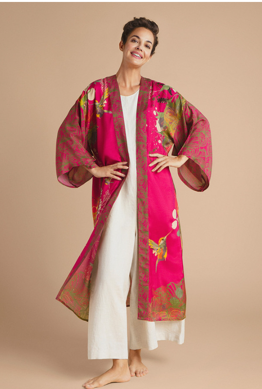Powder Kimono Gowns – Luna and Sage Boutique