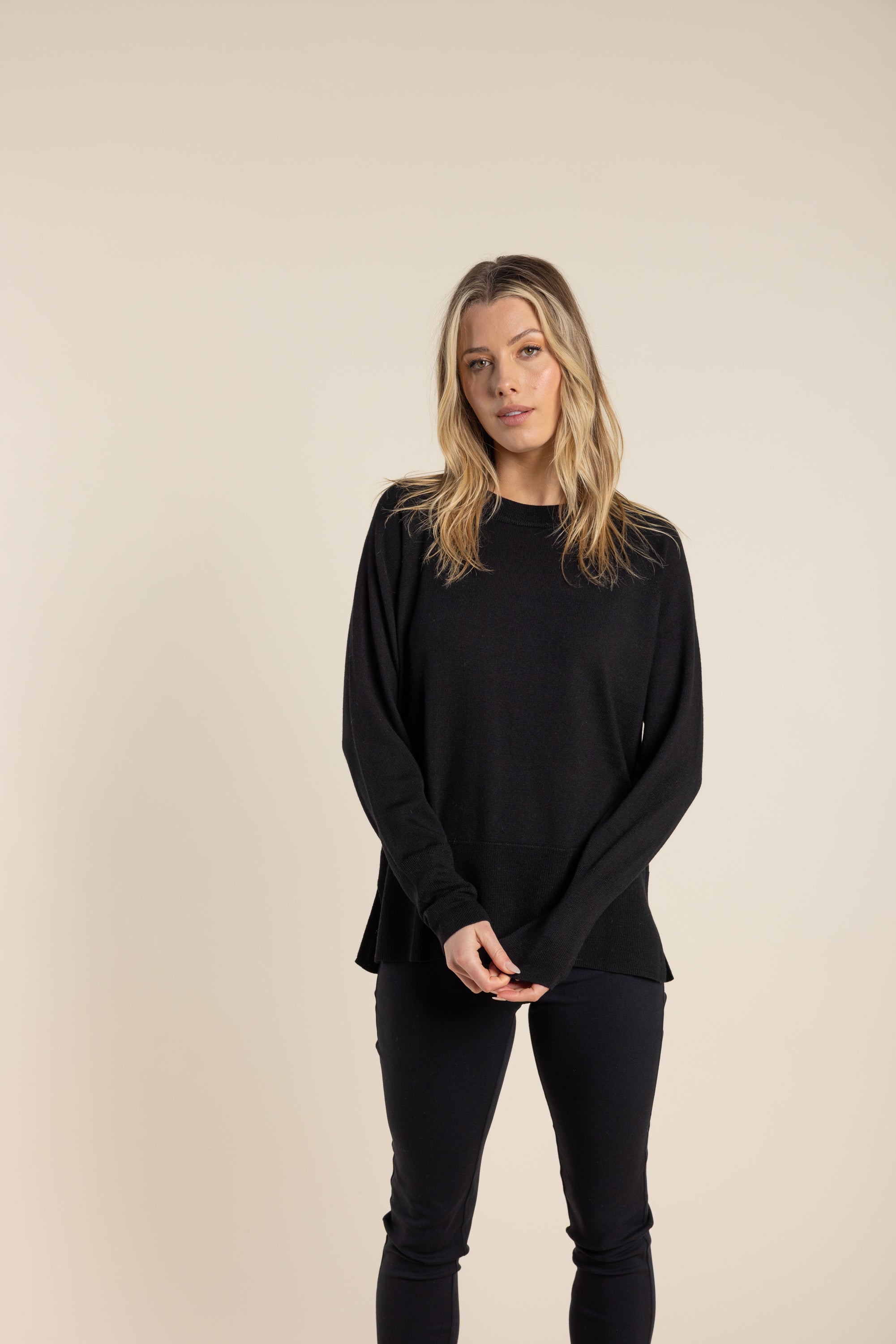 Two-T's Merino Crew Neck Jumper – Luna and Sage Boutique